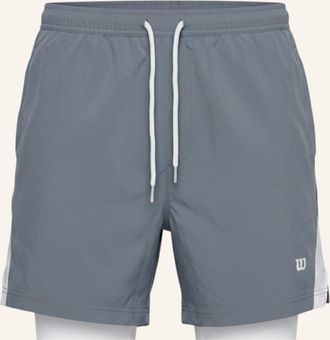 Wilson Sportshorts M Classic Court Short grau