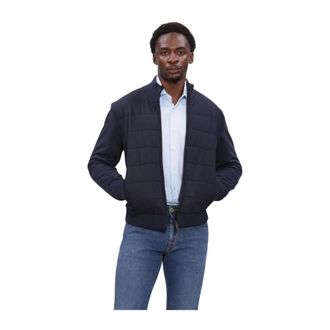 Fay Giubbino Zip Ricamo - - Jackets - Herren - Blau - XL