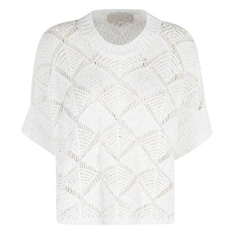 Antonelli Oleandro Knit - - Knitwear - Damen - Wei&szlig; - M