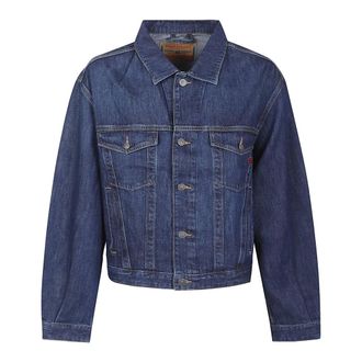 Diesel Herren, Jacken, Blau, MGr&ouml;&szlig;e