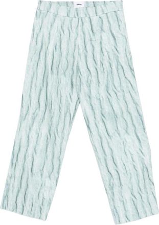 BONSAI Homme, Pantalons, Bleu, Taille: M Wide Pantalons