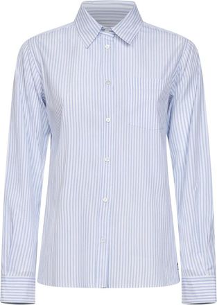 Max Mara Femme, Blouses et Chemises, Bleu, Taille: 40 FR Bahamas Shirt