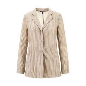 Emporio Armani Damen, Blusen & Hemden, Beige, LGr&ouml;&szlig;e