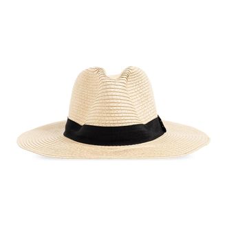 Melissa Odabash Femme, Accessoires, Beige, Taille: ONE Size Chapeau Fedora