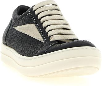 Rick Owens Low-Top Sneaker - Black