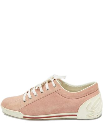 Gucci Sneakers aus Wildleder - Rosa