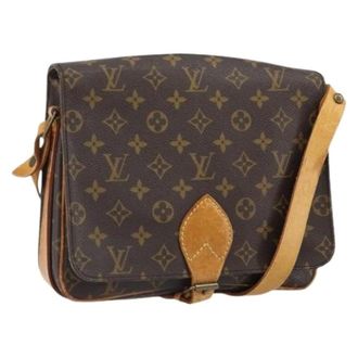 Louis Vuitton Sac bandouli&egrave;re en toile Pre-owned - Femme - Pre-owned - Brun - Taille: ONE Size