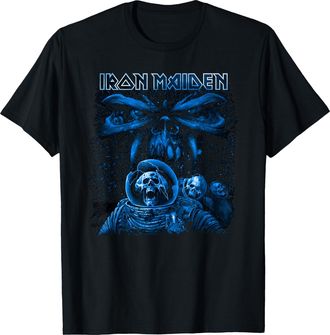 Iron Maiden Blue Album Spaceman T-Shirt