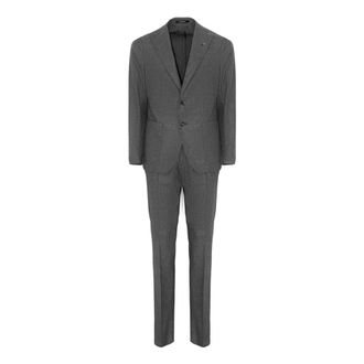 Tagliatore Einknopf-Sakko - - Suits - Herren - Grau - L