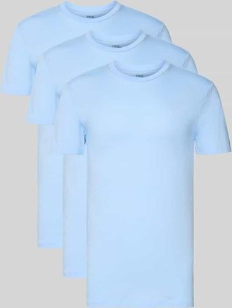Ralph Lauren Slim Fit T-Shirt aus reiner Baumwolle im 3er-Pack