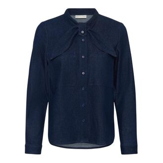 Kaffe Blusen & Hemden - - Blouses & Shirts - Damen - Blau - S
