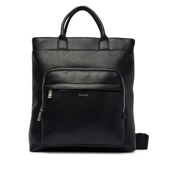 Calvin Klein Handtasche Calvin Klein Raised Tote LV04D3494G Schwarz
