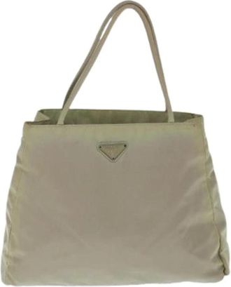 Prada Damen, Pre-Owned, Beige, ONE SIZEGröße