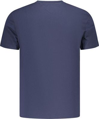 Tommy Hilfiger Logo-Printed Cotton T-Shirt - Navy