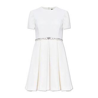 Versace Wollkleid - - Dresses - Damen - Wei&szlig; - M