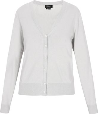 Usha Strickjacke Frauen hellgrau