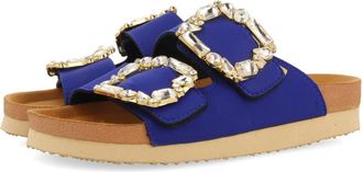 Gioseppo Damen Aderklaa Sandale, blau, 38.5 EU