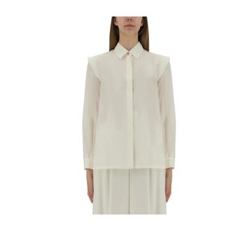Max Mara Femme, Blouses et Chemises, Beige, Taille: 36 FR Chemises
