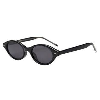 Generic Lunettes De Soleil Sport Et Vacances For Hommes Femmes, Monture Fine, Style Fantaisie(Black)