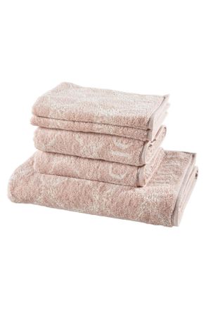 Joop Frottierset, Rosa, Textil, 5-teilig, Abstraktes, Oeko-Tex Standard 100, saugf&auml;hig, Aufh&auml;ngeschlaufe, strapazierf&auml;hig, angenehm weich, hochwertige Qual