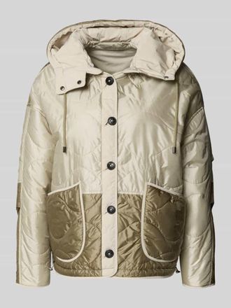 BLONDE No.8 Steppjacke mit aufgesetzten Eingrifftaschen und Kapuze