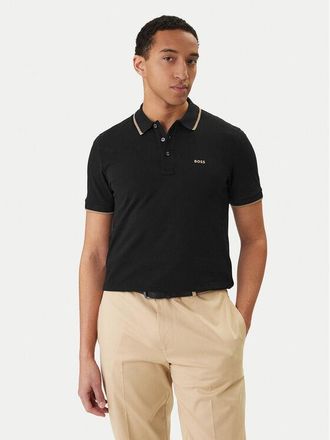 HUGO BOSS Poloshirt Parlay 190 50494697 Schwarz Regular Fit