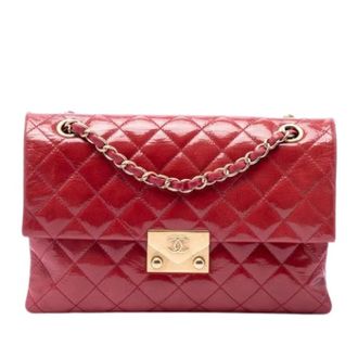 Chanel Pre-owned Vintage Umh&auml;ngetasche - - Pre-owned - Damen - Rot - ONE SIZE