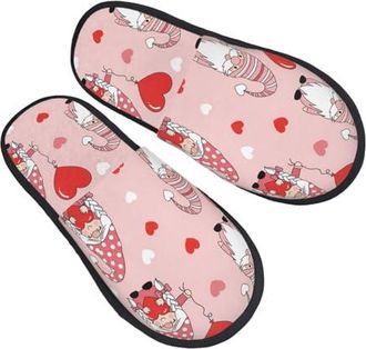 Generic Antid&eacute;rapant Pantoufles Gnome damour Chaussures Unisex Chaussons dint&eacute;rieur pour Femme Ext&eacute;rieur Hiver L