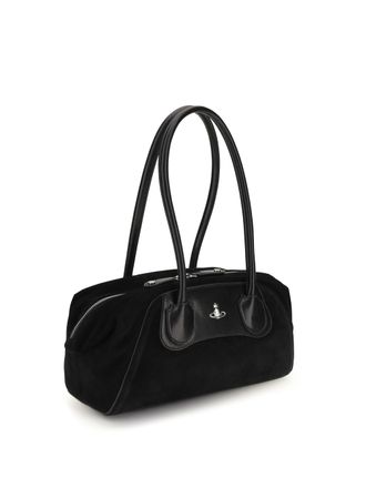 Vivienne Westwood Shirley Shoulder Bag - Black