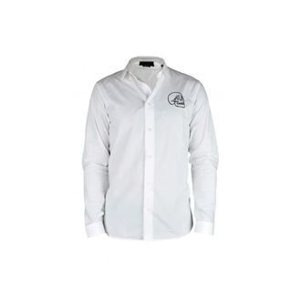 Philipp Plein Gold Cut LS Skull - - Shirts - Herren - Wei&szlig; - M