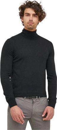 Joop Homme, Pulls, Noir, Taille: XL Col roul&eacute;s