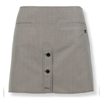 Courr&egrave;ges Damen, R&ouml;cke, Grau, MGr&ouml;&szlig;e