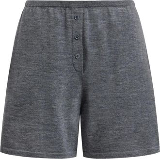 12 Storeez short à taille élastiquée - Gris