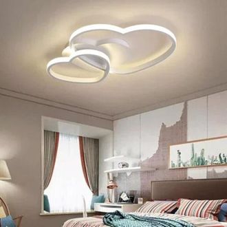Trade Shop Lampe Led Lampe Double Coeur Design 25w 3 Couleurs Cct Light Pn-05b3c