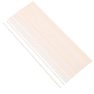 BESTONZON 30 St&uuml;ck Hochtemperatur Brennst&auml;be aus Korundrohr 20cm lang &Oslash; 25mm Wiederverwendbare Brennwerkzeuge f&uuml;r Brenn&ouml;fen Hitzebest&auml;ndig bis 1350 &deg;C f&uuml;r Tonsc