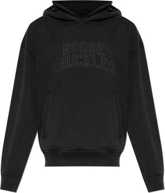 Moose Knuckles Homme, Sweatshirts et sweats &agrave; capuche, Noir, Taille: XL True North Sweat &agrave; capuche