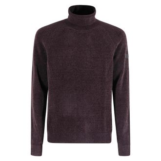 Roberto Ricci Design Velvet Rollkragen Strick - - Knitwear - Herren - Rot - XL