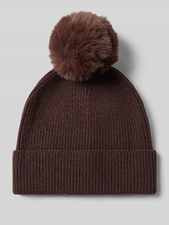 s.Oliver Black Label M&uuml;tze mit gro&szlig;em Bommel