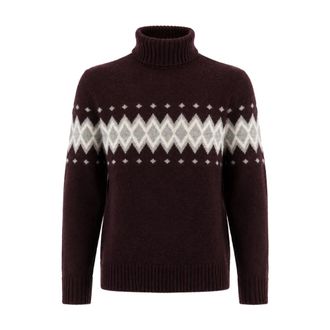 Eleventy Pullover mit Rollkragen - - Knitwear - Herren - Braun - L