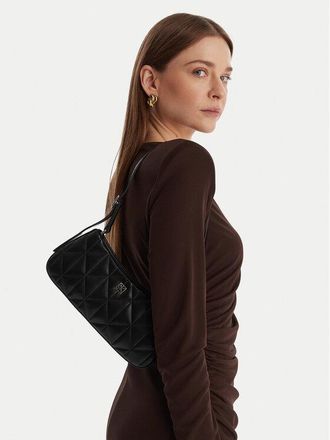 Calvin Klein Handtasche Quilted Small Shoulder Bag LV04F3327G Schwarz