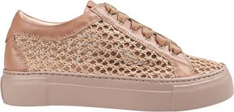 AGL Agl, Femme, Chaussures, Brun, Taille: 39 EU Baskets en tissu perfor&eacute;