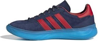 adidas Adidas Homme HB Spezial Pro Indoor Shoes Chaussures de Sport, Navy Blue/Team Colleg Red/Silver met, Fraction_41_and_1_Third EU