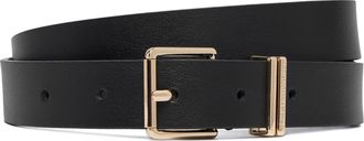 Tommy Hilfiger G&uuml;rtel Tommy Hilfiger Th Square 2.5 AW0AW18692 Schwarz