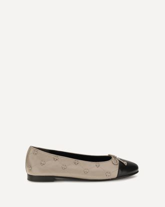 Tory Burch Bunny knot pointed Ballerinas Female 8.5