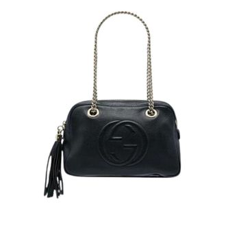 Gucci Pre-owned Cuir sacs-gucci - Femme - Pre-owned - Noir - Taille: ONE Size