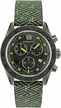 Versace Greca Dome Chrono - - Accessories - Herren - Schwarzk - ONE SIZE
