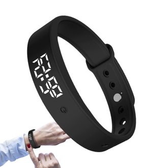 Generic Vibrationswecker für das Handgelenk - Premium Functional Armband, intelligent, elegant, 3 Alarme, Erinnerung an Getränke, für Bett, Schlafzimmer, Schl