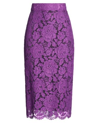 Dolce & Gabbana HOSEN & R&Ouml;CKE - Midi-R&ouml;cke auf YOOX.COM