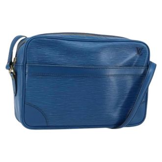 Louis Vuitton Sac bandouli&egrave;re en cuir Pre-owned - Femme - Pre-owned - Bleu - Taille: ONE Size
