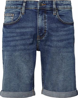 QS by s.Oliver Herren 2165154 Jeans Bermuda, dunkelblau, 29W